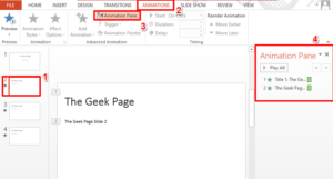 How to Remove Sounds Animation Effects All at Once in MS PowerPoint