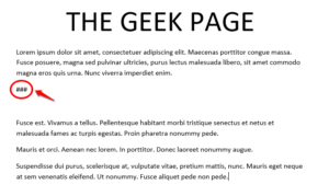 How to Insert Different Types of Line Separators in MS Word Using ...