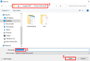 How to Save any MS Outlook Email as PDF