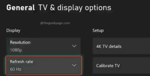 How to get 120Hz on Xbox Series X/S