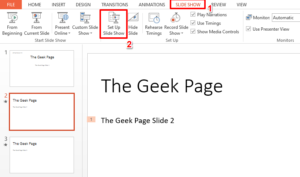 How to Remove Sounds Animation Effects All at Once in MS PowerPoint