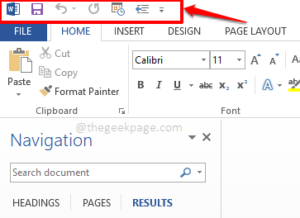 How to Customize Quick Access Toolbar in Any MS Office Product