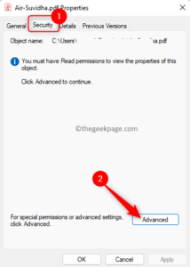 Fix : Cannot Rename Files Issue in Windows 11 / 10