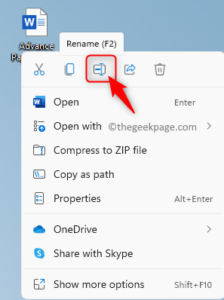 Fix : Cannot Rename Files Issue in Windows 11 / 10