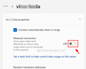 Setup incomplete because of a metered connection Error [Fix]