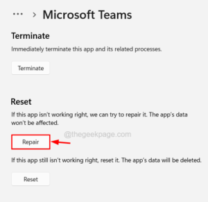 MSTeams.exe - Bad Image Error Status Code 0xc0000020 in Windows 11 [Fix]