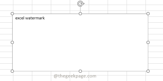 How to insert Watermark in Microsoft Excel