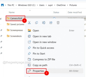 Camera Roll folder is missing in Windows 11 [Fix]