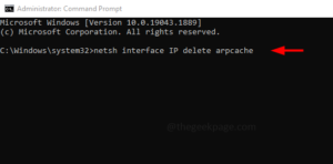 How To Clear Address Resolution Protocol (ARP) Cache In Windows 10