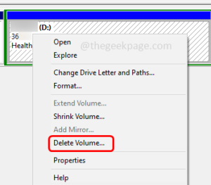 Cannot Delete Partition, Delete Volume Is Not Enabled In Disk Management Fix