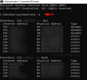 How To Clear Address Resolution Protocol (ARP) Cache In Windows 10