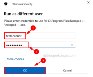 How to Run any application as a different user in Windows 11