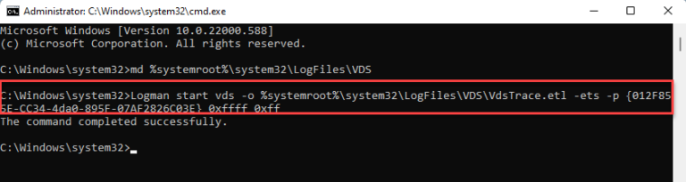 How to Fix VDS Error Code 490 01010004