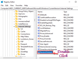 The connection has timed out issue while browsing in Windows 11 / 10 Fix