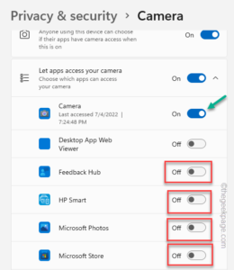 How to fix Camera app error 0xA00F4288 in Windows 11