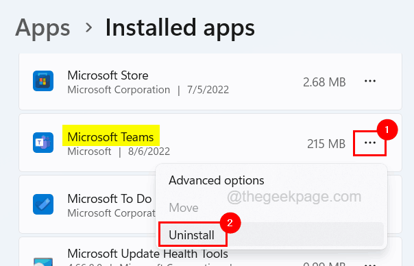 MSTeams.exe - Bad Image Error Status Code 0xc0000020 in Windows 11 [Fix]
