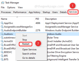 How To Fix No Sound, The Device Is Being Used By Another Application