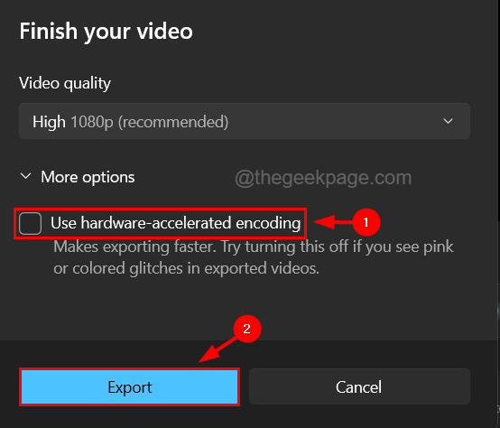 How to Fix Microsoft Video Editor Export Problems