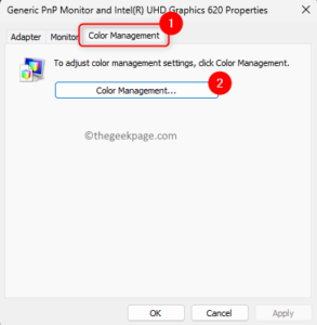 How to Fix Color Management Not Working Issue in Windows 11
