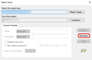 Other User Account Names Not Displaying On Windows 10 Login Screen