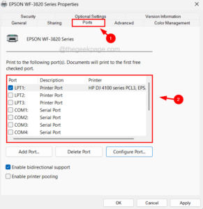 How to Check your Printer IP Address in Windows 11