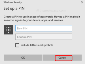 Cannot Remove Windows Hello PIN. Remove Button Greyed Out [Fixed]