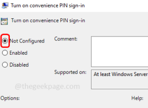 Cannot Remove Windows Hello PIN. Remove Button Greyed Out [Fixed]