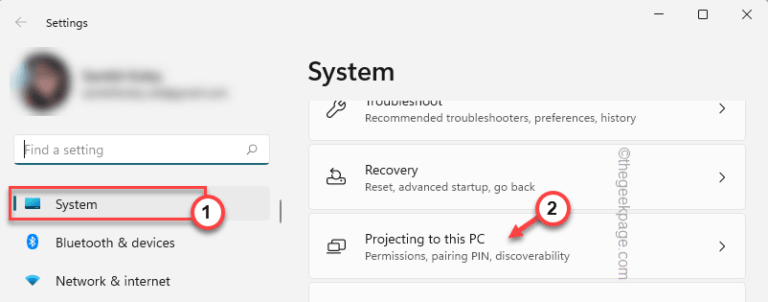How to Fix Projecting to This PC feature disabled issue