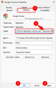 ERR_SPDY_INADEQUATE_TRANSPORT_SECURITY Error in Chrome Fix