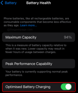 Turn Off Optimized Battery Charging on your iPhone