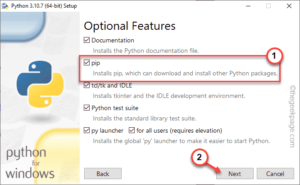 pip is not recognized as an internal or external command Fix