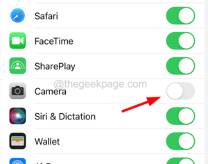 How to Disable Camera icon on the lock screen on your iPhone