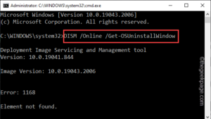 Go Back to Windows 10 button is not working in Windows 11 Fix