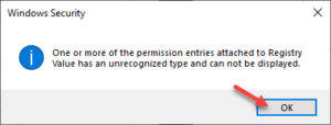 The Application-Specific Permission Settings do not Grant Local ...