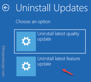 Go Back to Windows 10 button is not working in Windows 11 Fix