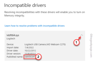 Memory Integrity Turned Off Due to Incompatible Drivers Fix