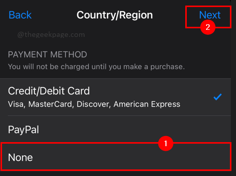 How to change country or region on iPhone