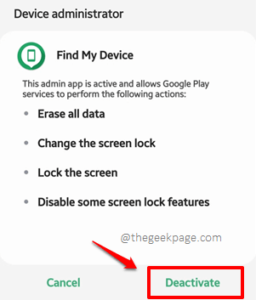 Google Play Services 'Disable' and 'Force Stop' Options Greyed Out Fix