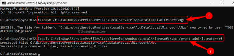 Continuous Prompt Asking to Enter A1B2C3 to Login on Windows 11 Fix