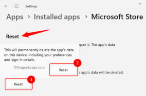 Microsoft Store Not Opening in Windows 11 Fix