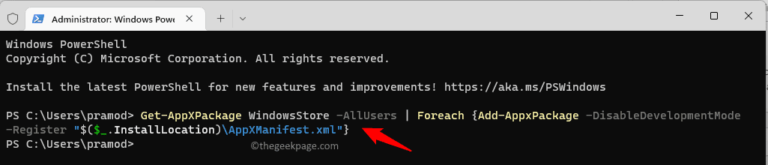 Microsoft Store Not Opening in Windows 11 Fix