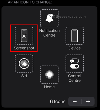 How to take screenshot on your iPhone without using the side buttons