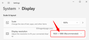 How to Fix Display Too Zoomed in Problem in Windows 11