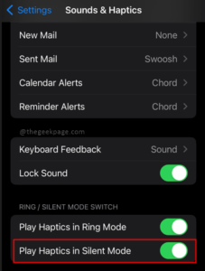 How to enable Haptics or Vibration in Silent Mode on iPhone