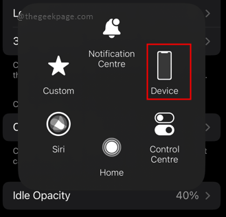 How to take screenshot on your iPhone without using the side buttons