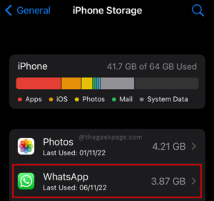 How to check memory space usage by iPhone apps