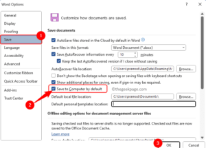 How to Stop Saving Files to OneDrive in Windows 11