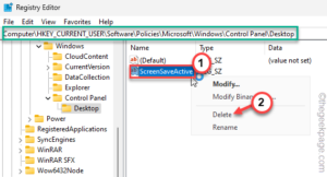 Screen Saver settings is greyed out in Windows 11 / 10 Fix