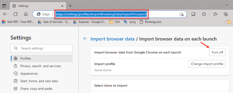 Multiple tabs opening in Microsoft Edge on system startup Fix