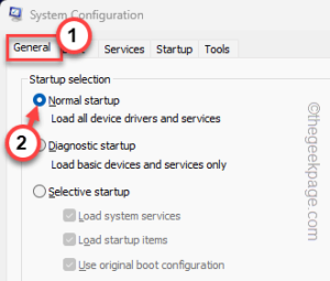 Windows stuck in Selective Startup mode in MSCONFIG Fix